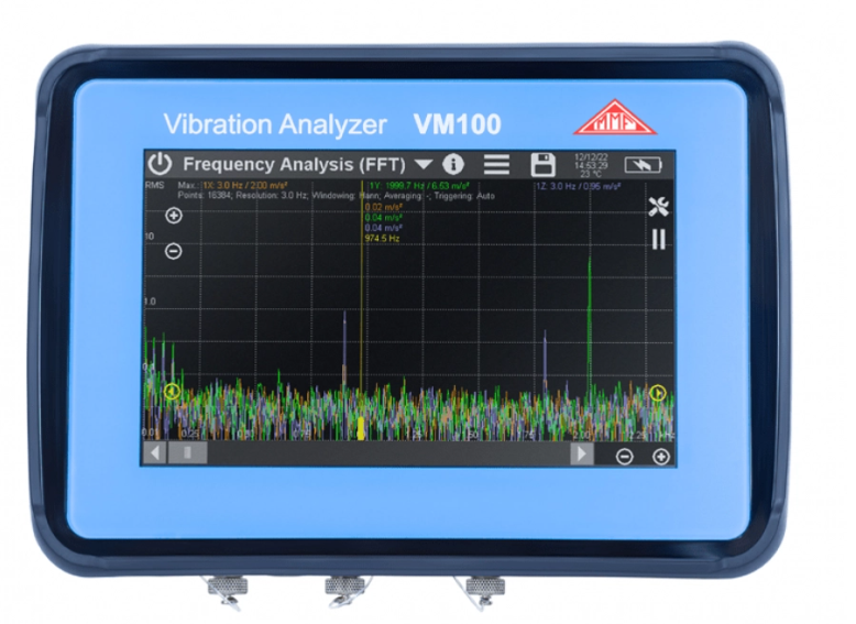 VM100 -Analyseur de vibrations portable - 3 à 9 voies IEPE